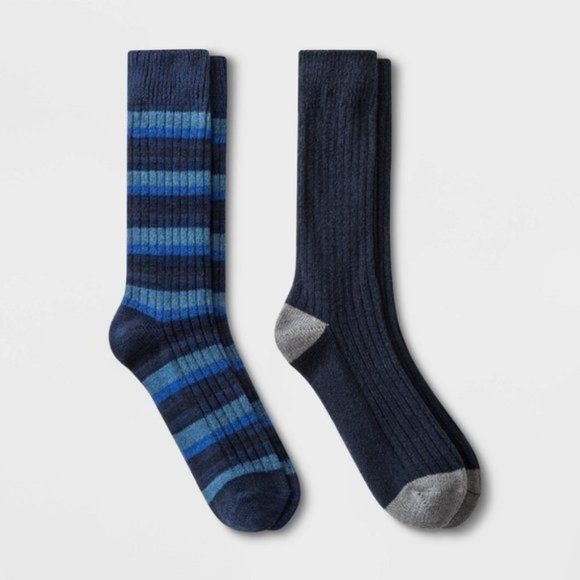 Goodfellow & Co | Underwear & Socks | Goodfellow Co Blue Striped Boot ...